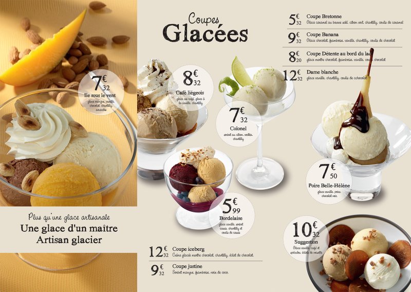 Formulaire de création de votre carte glace